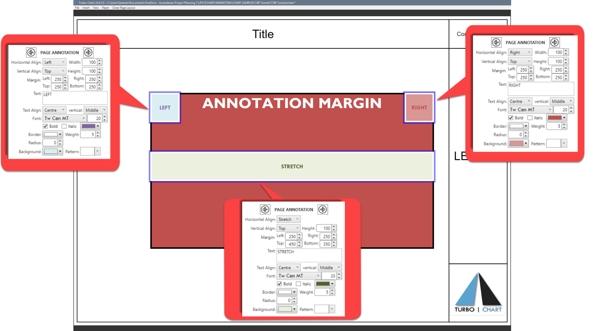 Turbo Chart print layouts