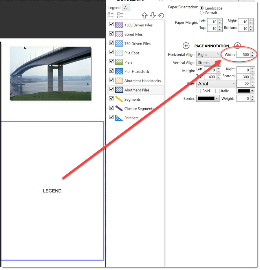 How to increase the font size of the Legend Text?